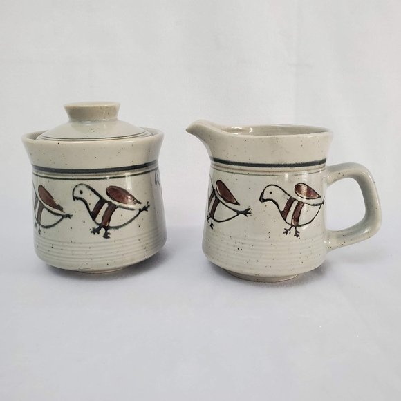 Shafford | Dining | Vintage Shafford Primitive Collection Creamer Sugar ...